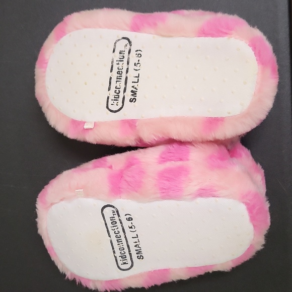 Kid Connection | Shoes | Kid Connection Pink Heart Heel Strap Slipper ...